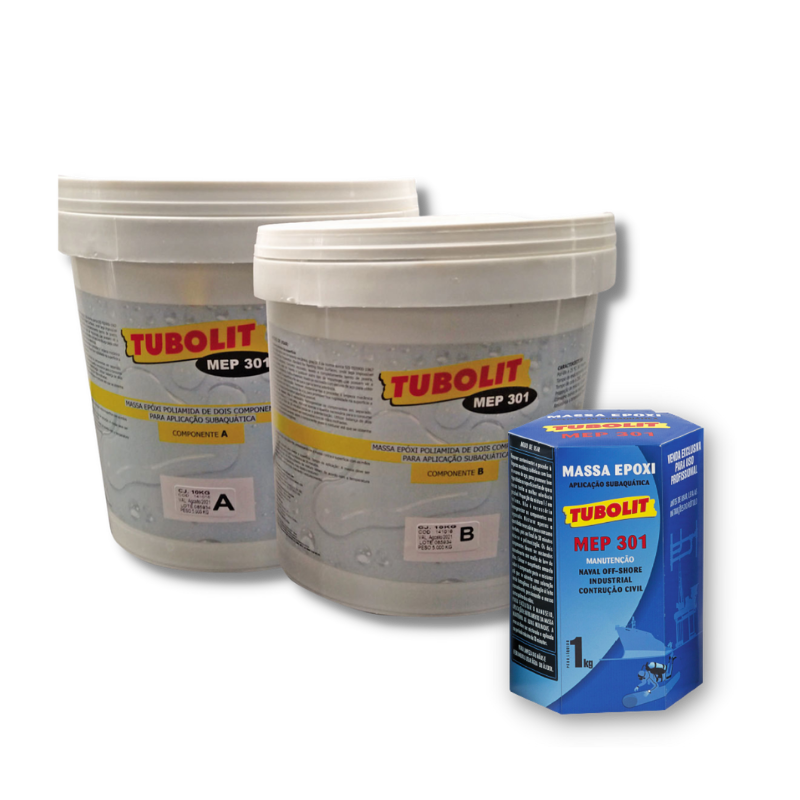 Massa Epóxi Tubolit MEP 301 - Rezzolut® Empresa atuante no mercado de ...